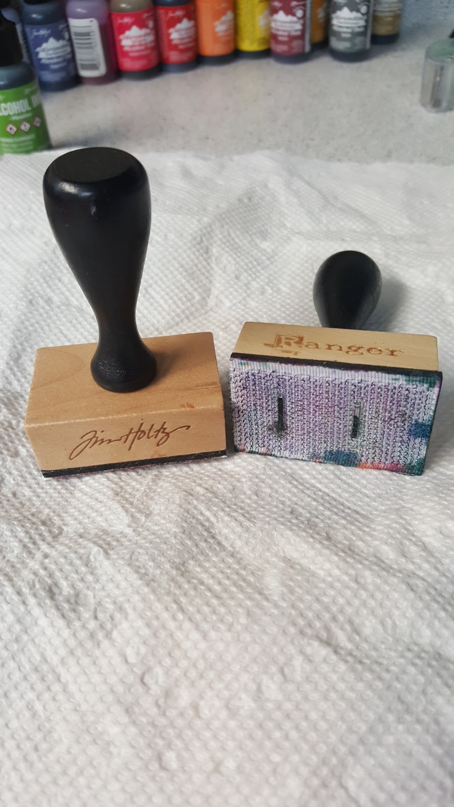 DEBORAHREAD.COM: Alcohol Inks on tempered glass - how to apply and seal