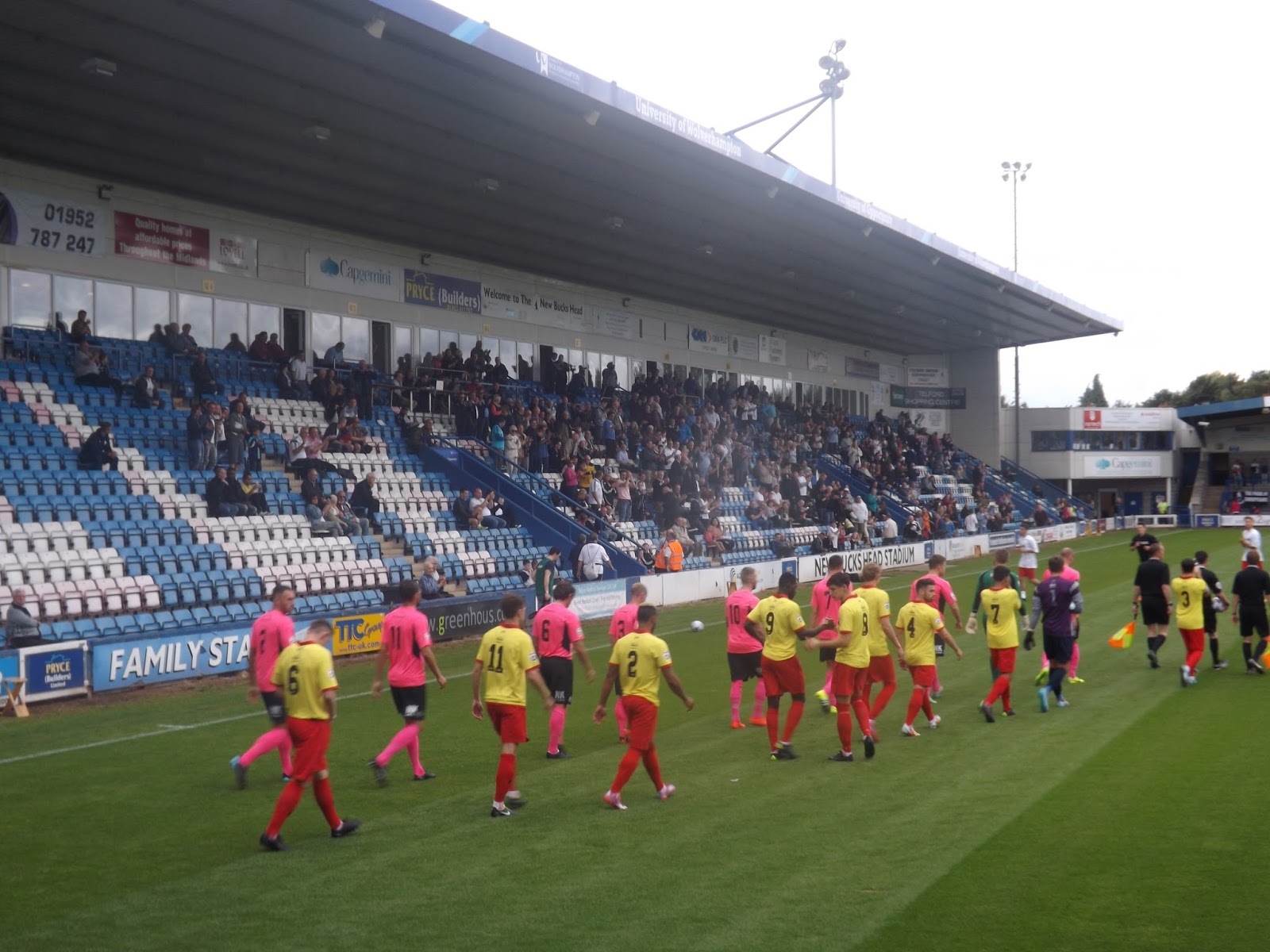 Away Ground Guide - A.F.C. Telford ( Saturday 27 August 2016)