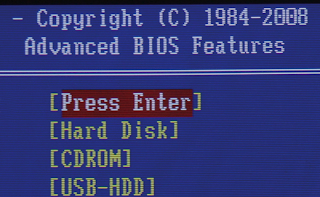 ENSAMBLE Y MANTENIMIENTO : BIOS