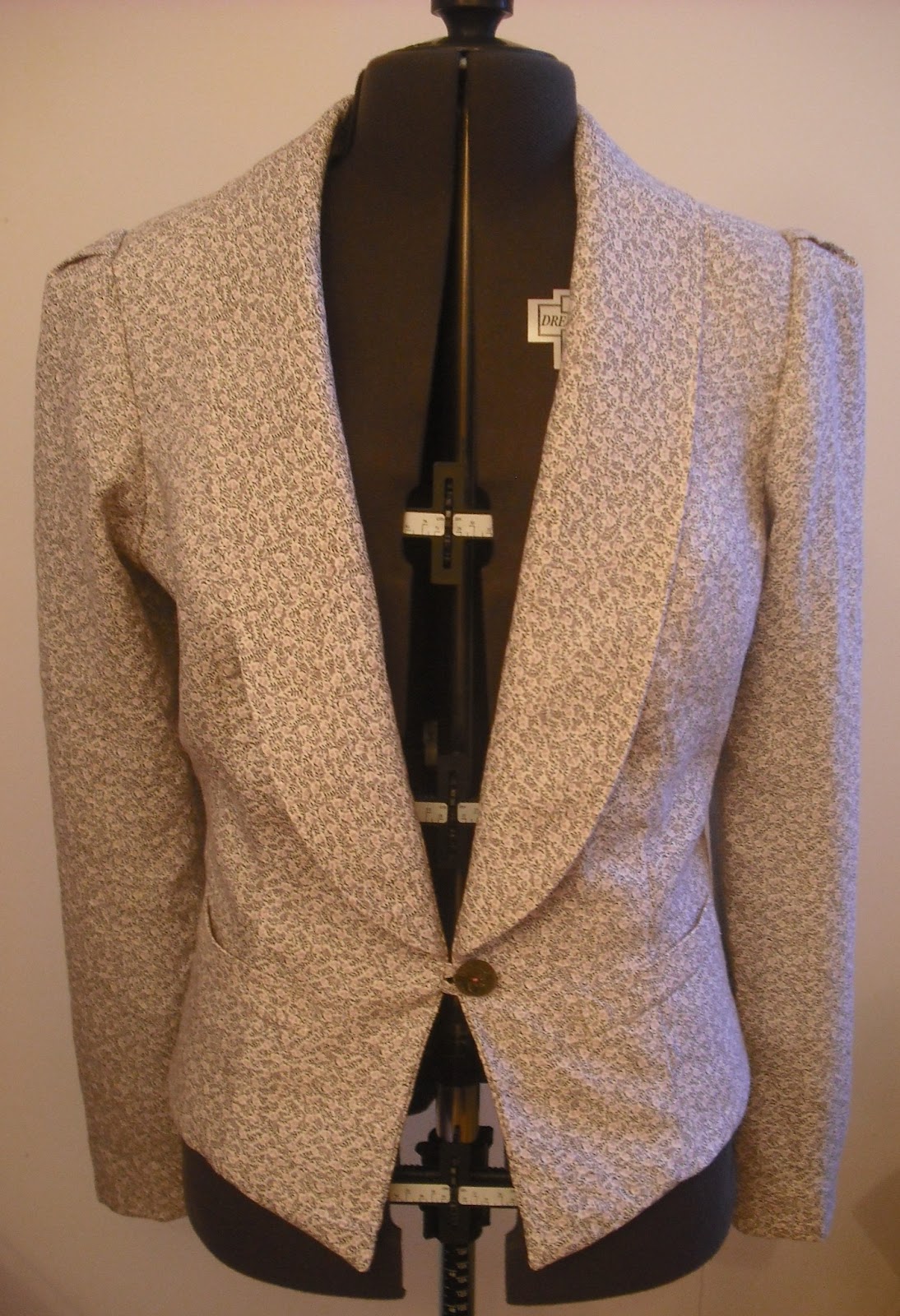 Pins and Needles: Liberty print jacket - part 5