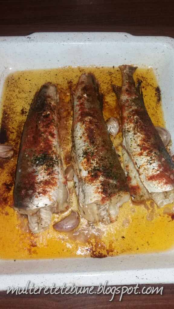 RETETE: Merluciu la cuptor