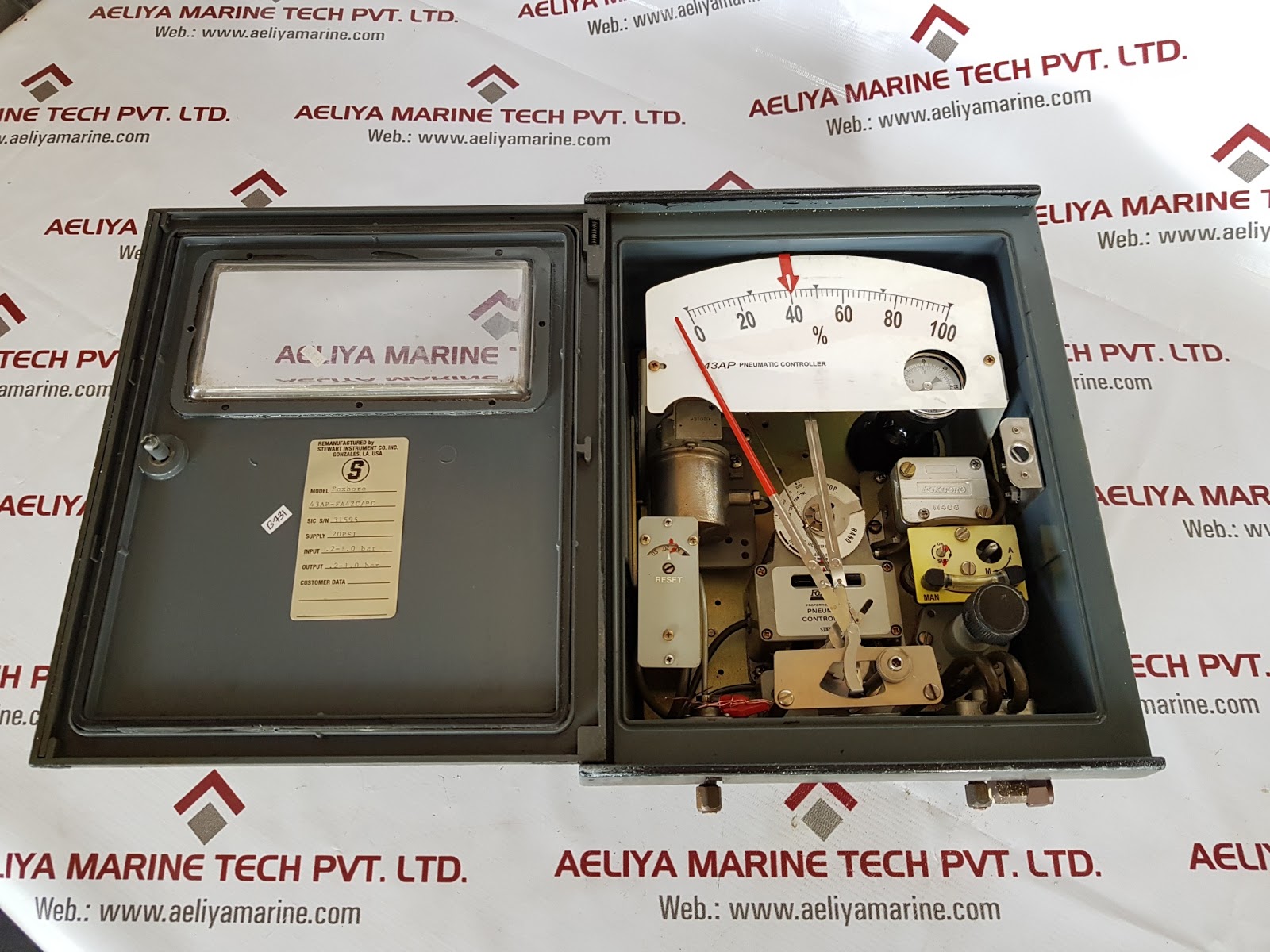 FOXBORO 43AP-FA42C/PC PNEUMATIC CONTROLLER - Aeliya Marine