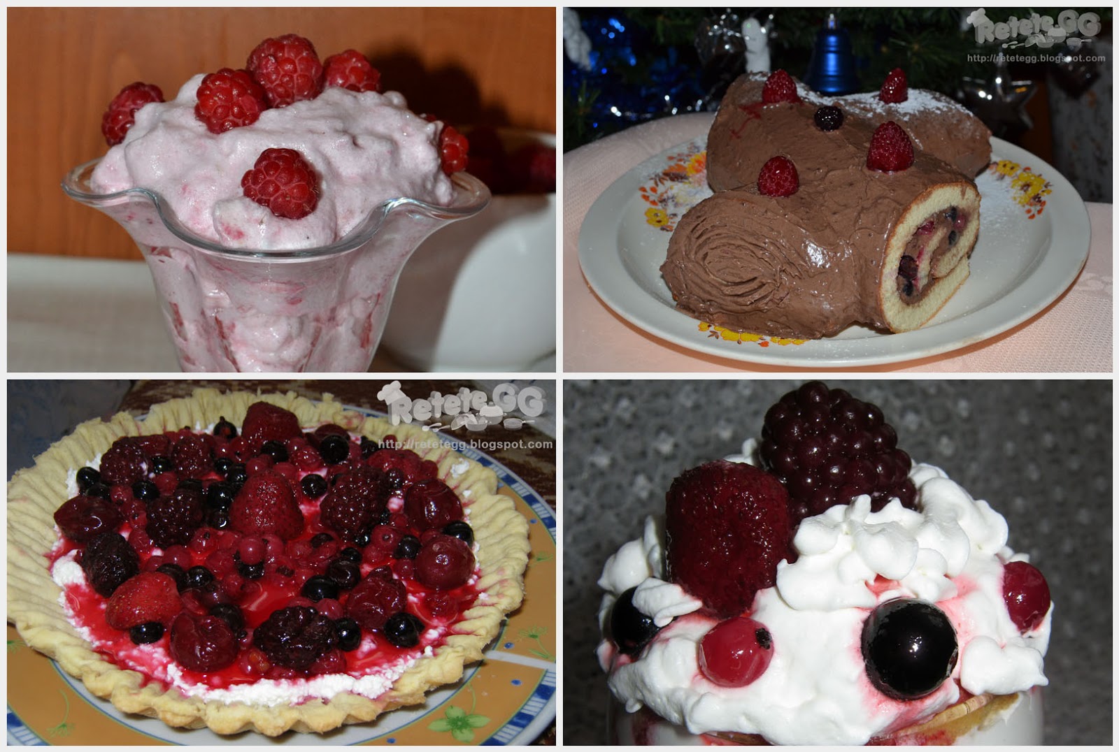 Retete gustoase si garnisite: Retete cu fructe de padure