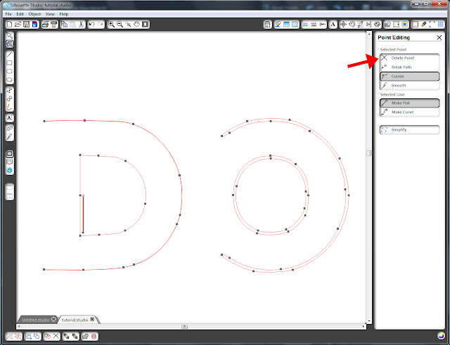 The Picinic Basket: Tutorial - Lifted Letters on a Silhouette
