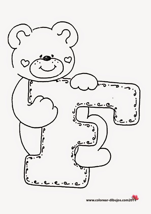 Manualidades Lu Corazon de Luisa Salas Velásquez: LETRAS CON OSITOS