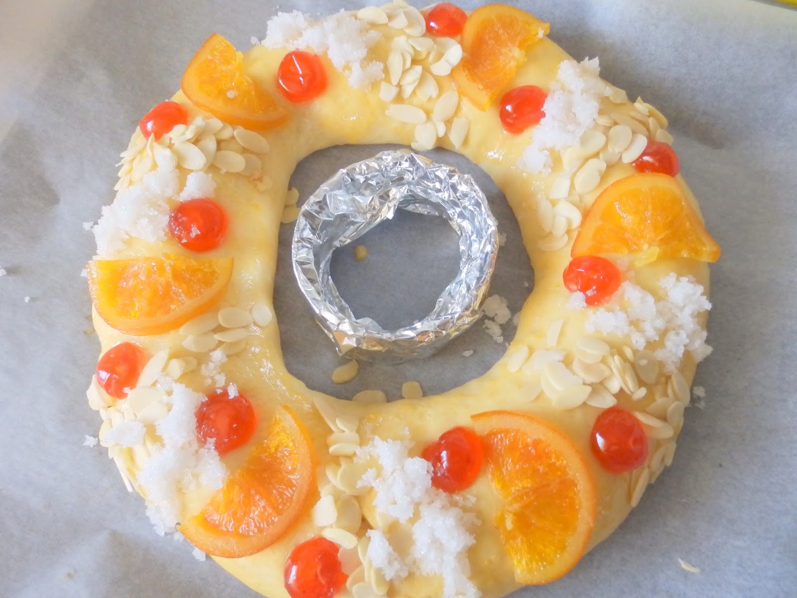 Tortell de Reis de nata o de crema