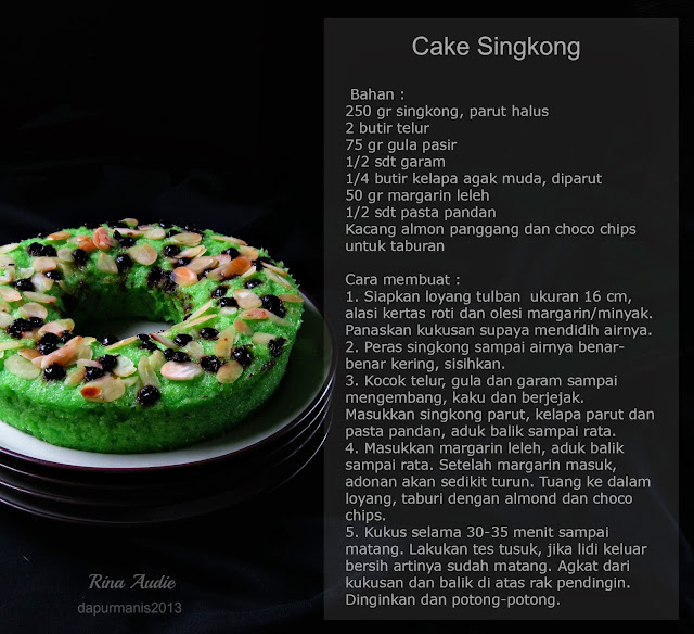 Cake Singkong - DapurManis
