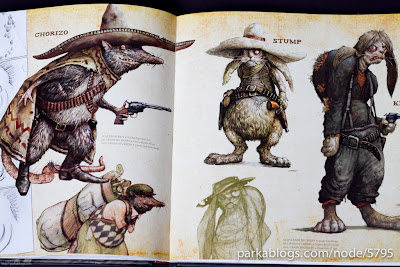 Color in animation: Rango