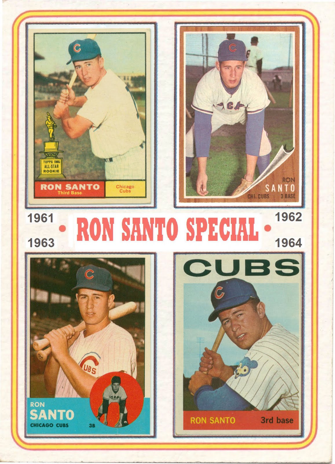 Six Degrees of Ron Santo: Cards That Never Were: 1974 Topps