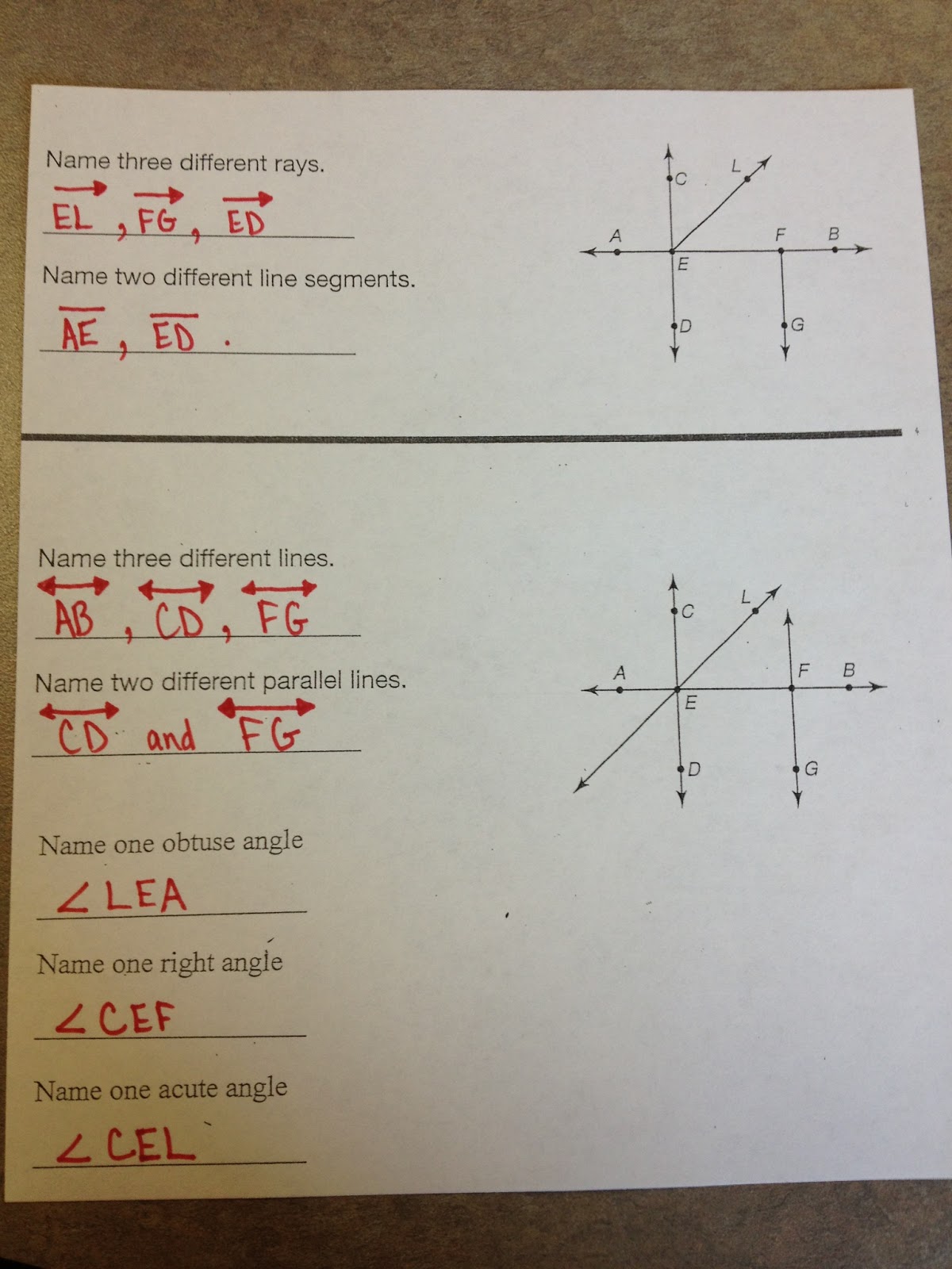 The 4th Grade May-niacs: Lines and Angles