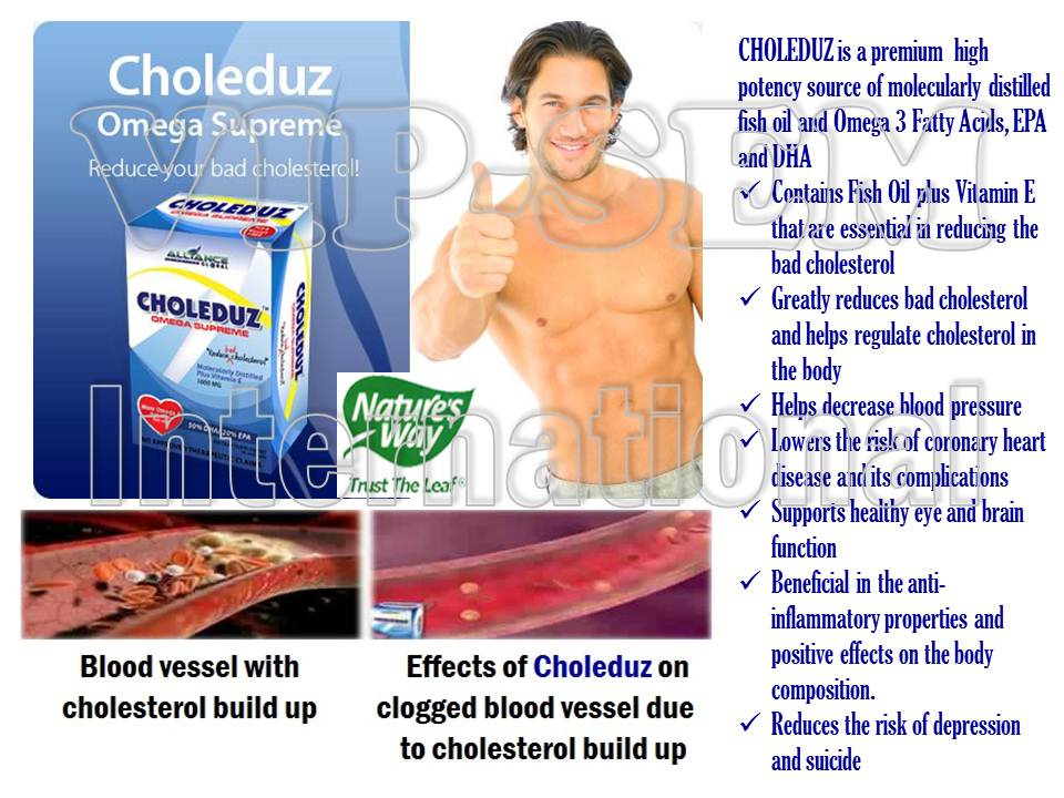 Health-Wellness Supplements: Choleduz Omega Supreme