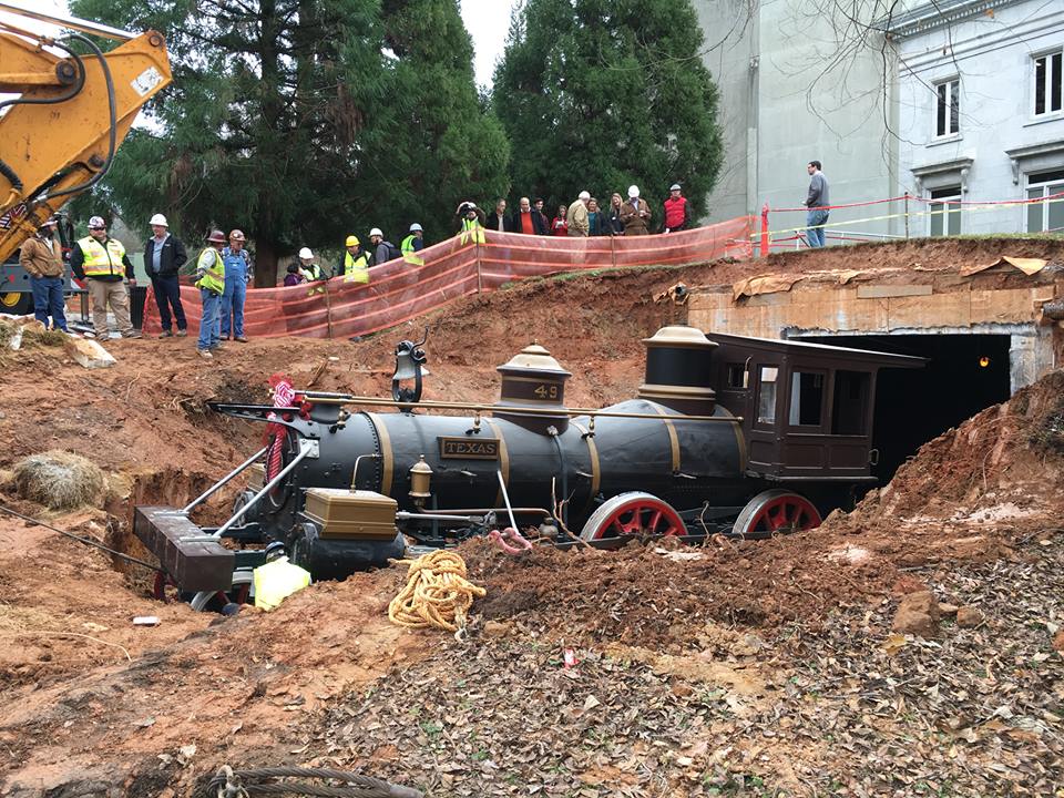 Civil War Librarian: News---Great Locomotive Chase's Texas Removed From ...