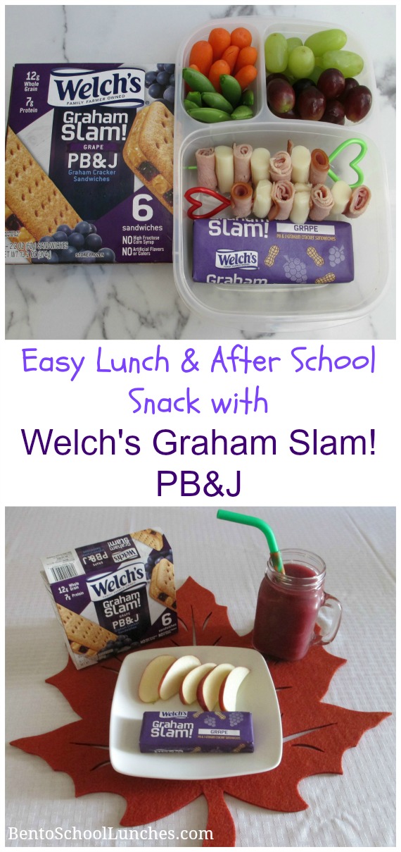 Bento School Lunches : Lunch and Snack Made Easy with Welch's Graham ...