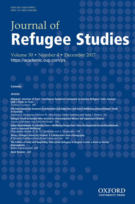 Forced Migration Current Awareness: 2017