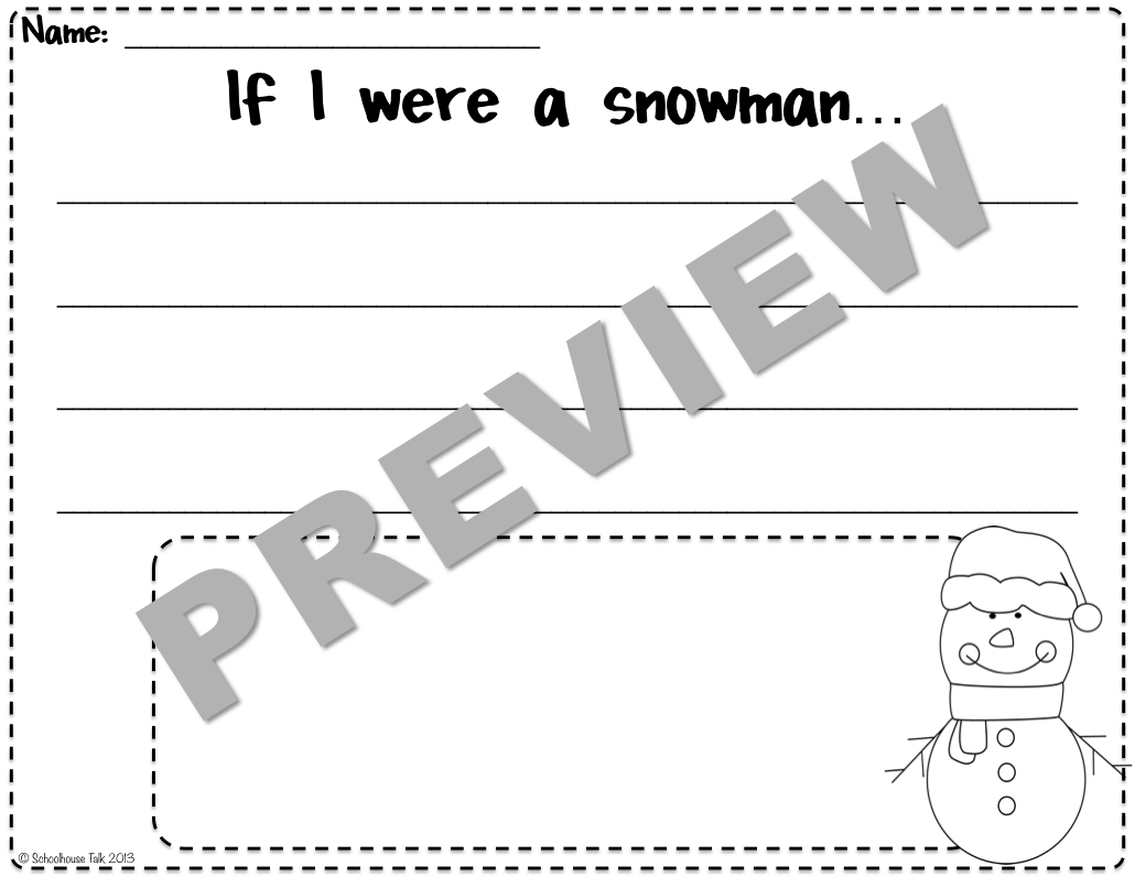 Schoolhouse Talk!: Holiday and Winter FREEBIES!