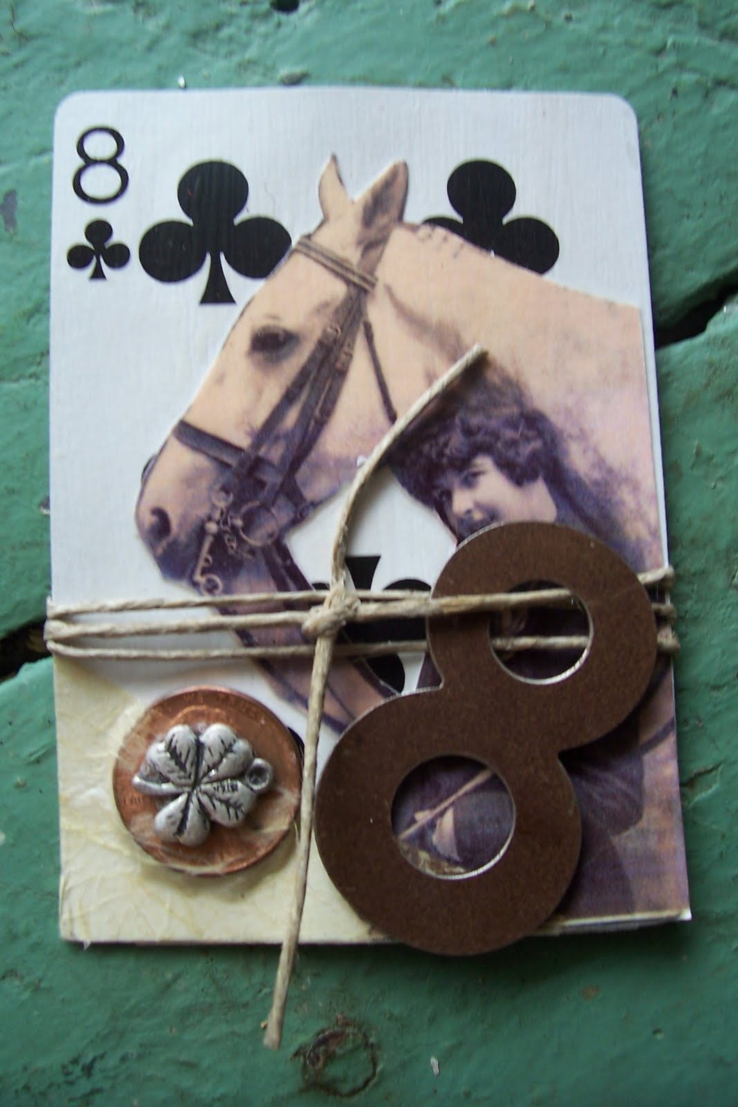 SweetLaraine: The Lucky Number 8 Card