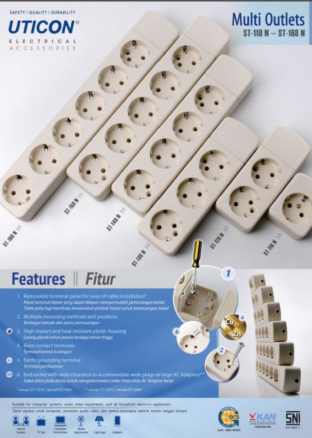 Produk Uticon – Karya Agung Ngoro