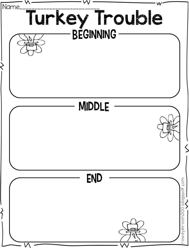 Turkey phonics freebie! - Rowdy in Room 300