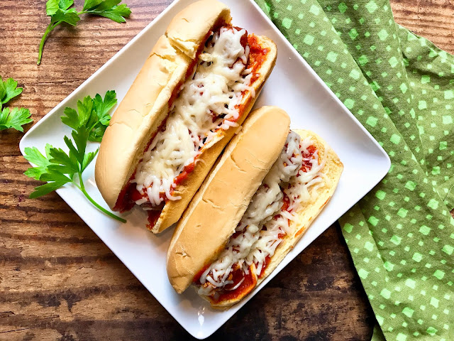 Cheesy Meatball Subs