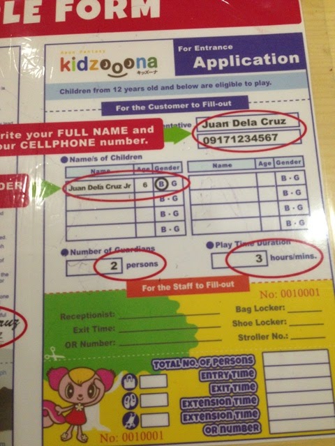 ERICJAZ FOODIES: KIDZOONA (UPTOWN PLACE MALL)