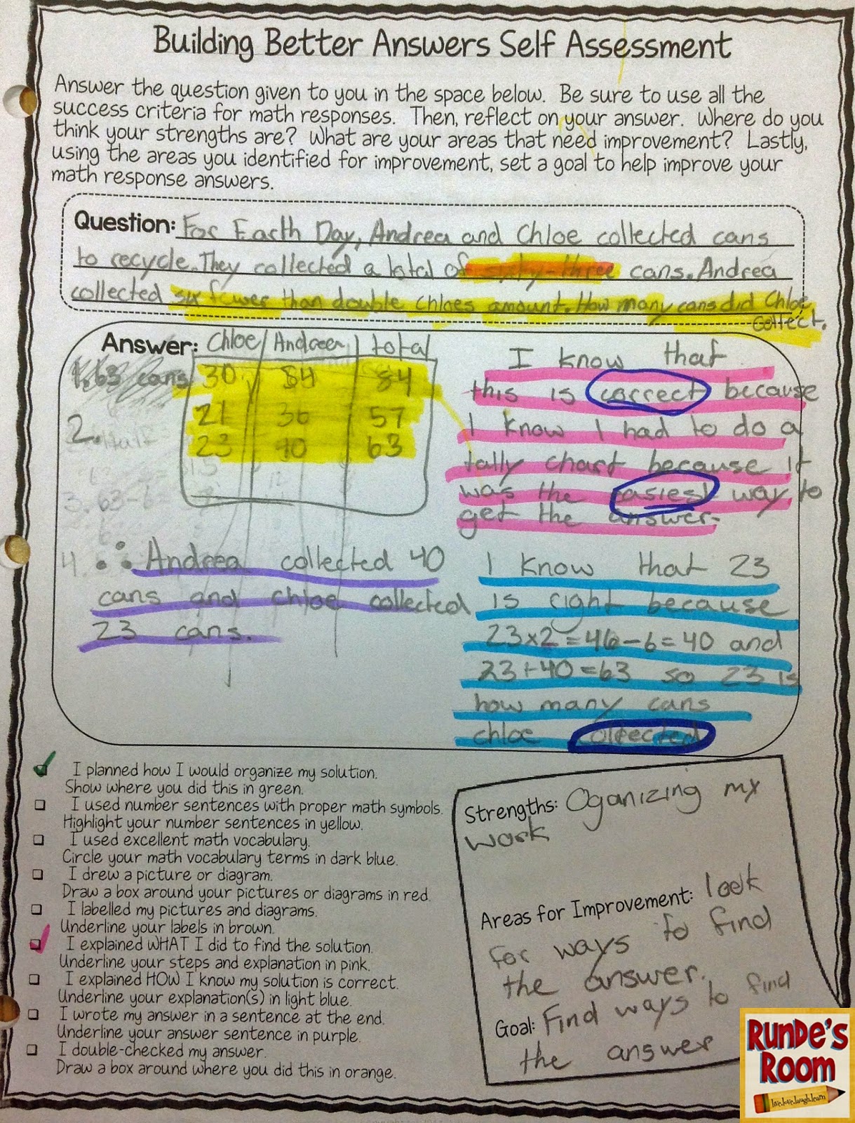 Still Building Better Answers in Math | RUNDE'S ROOM
