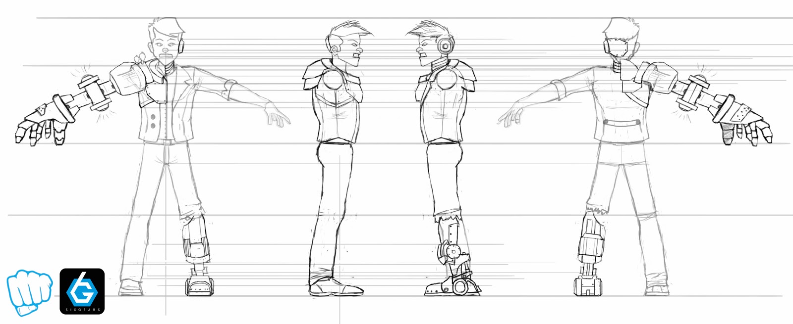 3D Punch: CONCEPT ART