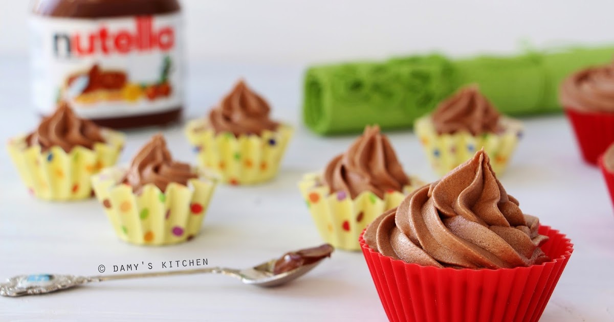 NUTELLA'LI ŞEKERLİ KEK KREMASI - Damy's Kitchen
