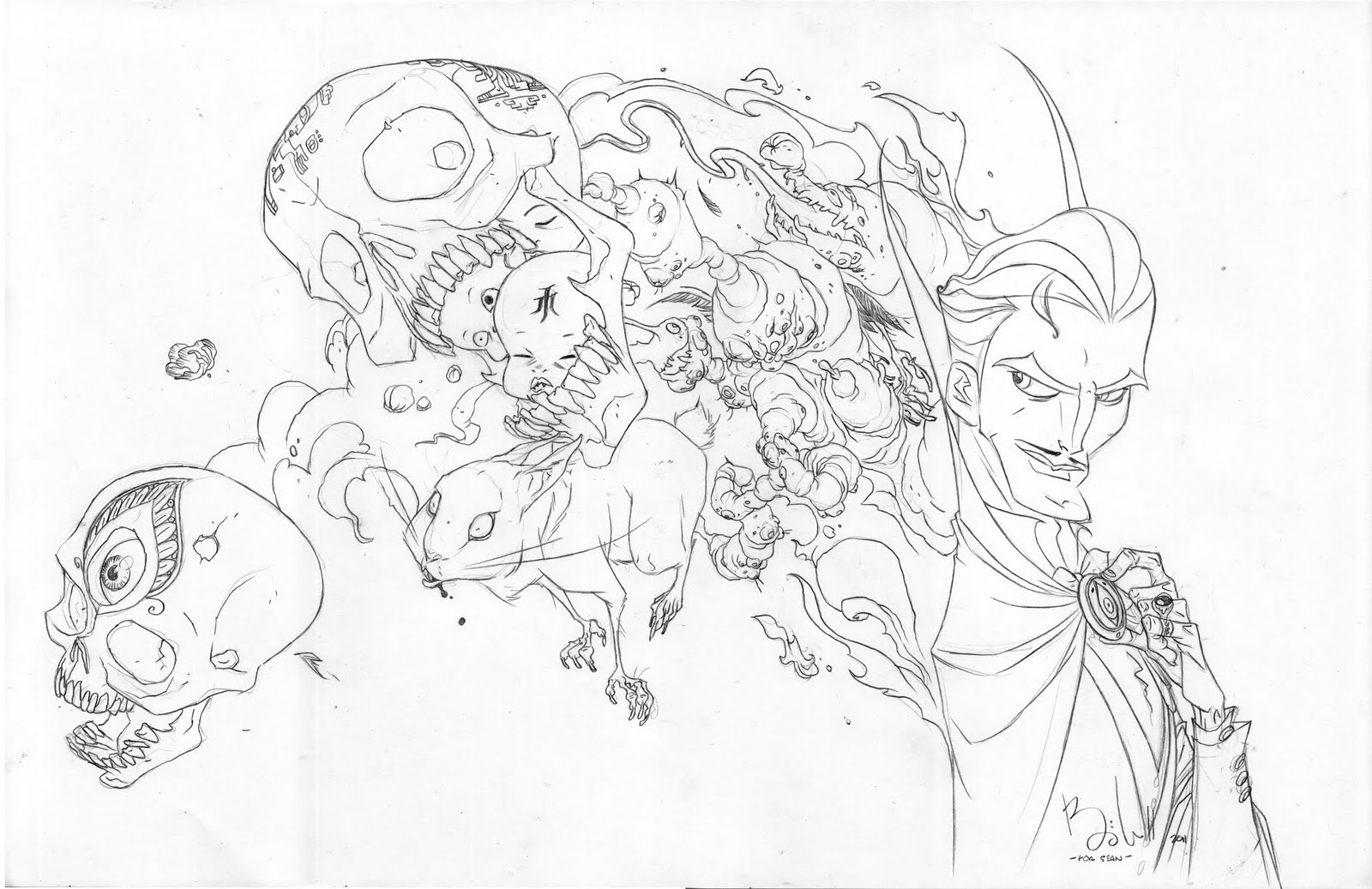 The Dork Review: Cool Artist: Ben Caldwell