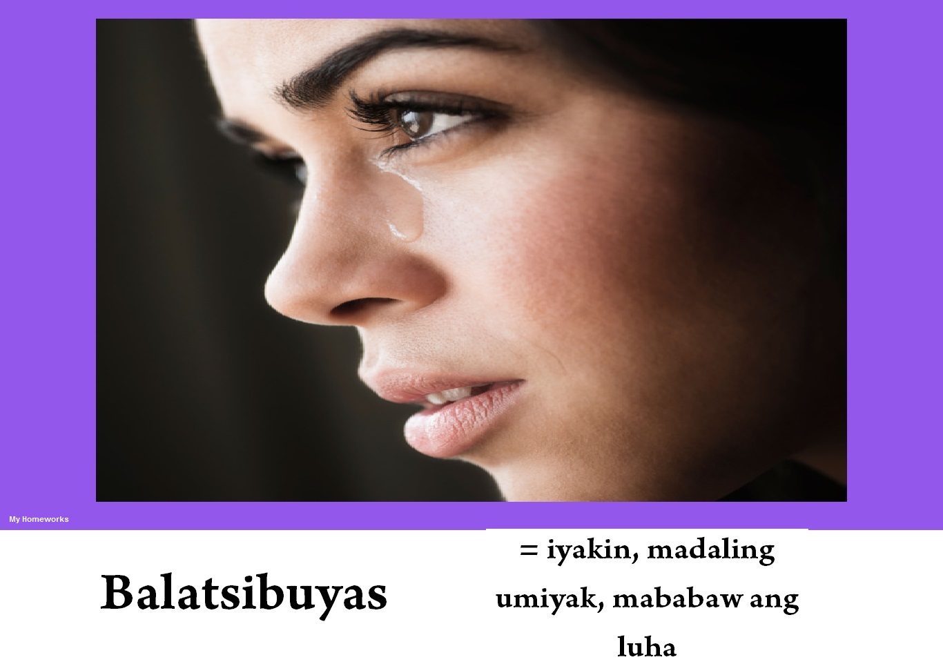 My Homeworks: Tambalang Salita- Balat-sibuyas