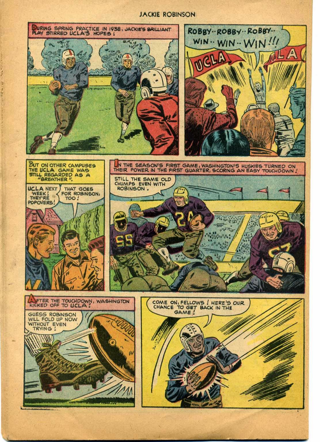 Dodgers Blue Heaven: Scans of the 1951 Jackie Robinson Comic #5