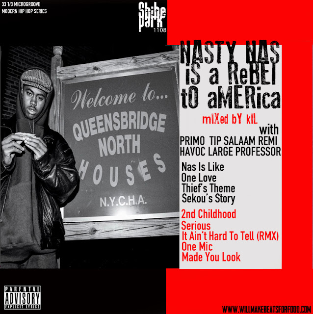 Will Make Beats For Food : Nasty Nas Is A Rebel To America Mixtape