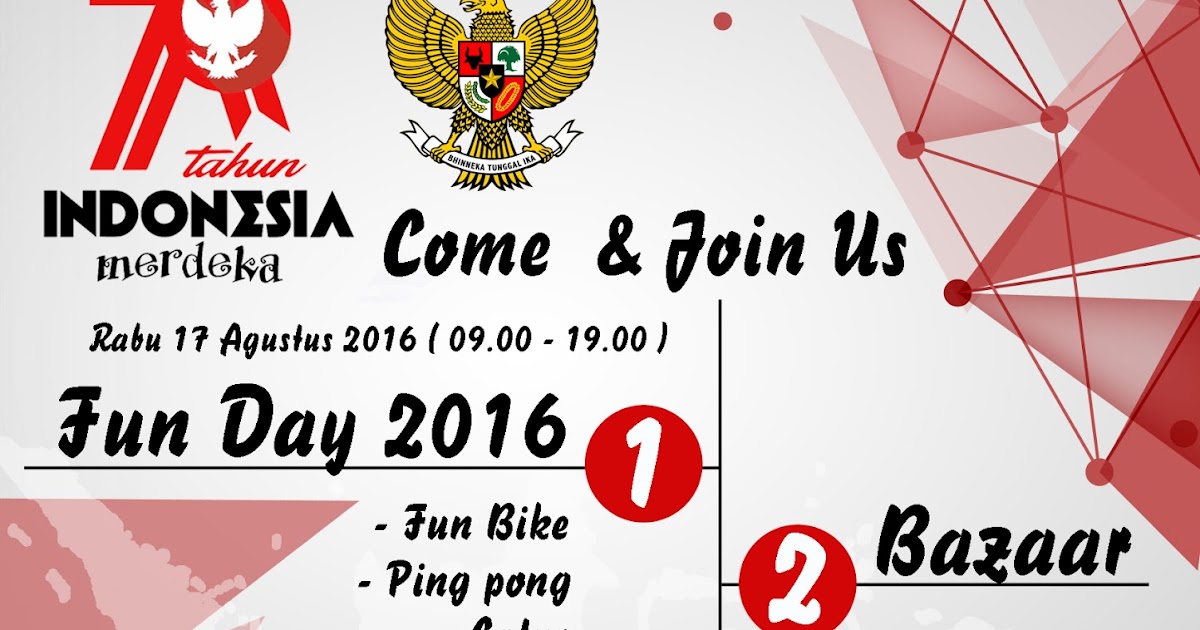 Sample Flyer HUT RI - Dony's Gallery