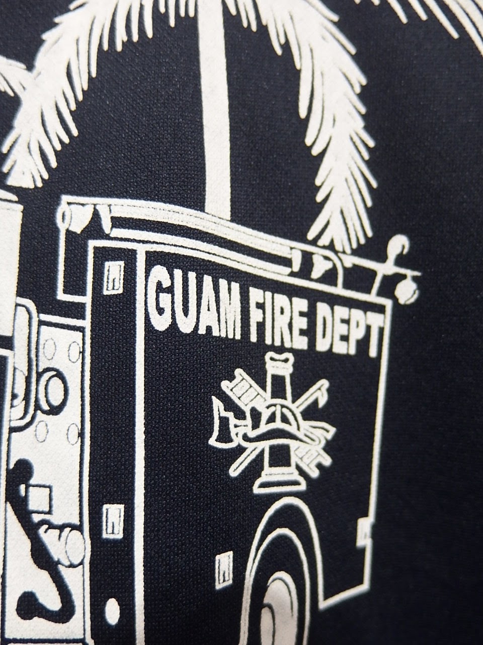 "KRAZY ROD KUSTOM FACTORY BLOG": GUAM FIRE DEPT. T-shirt