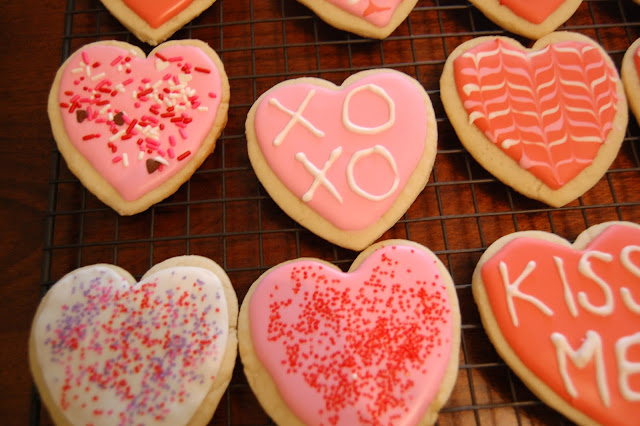 Chocolate = Happiness: Valentine's Day Sugar Cookies
