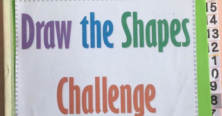 draw the shapes challenge