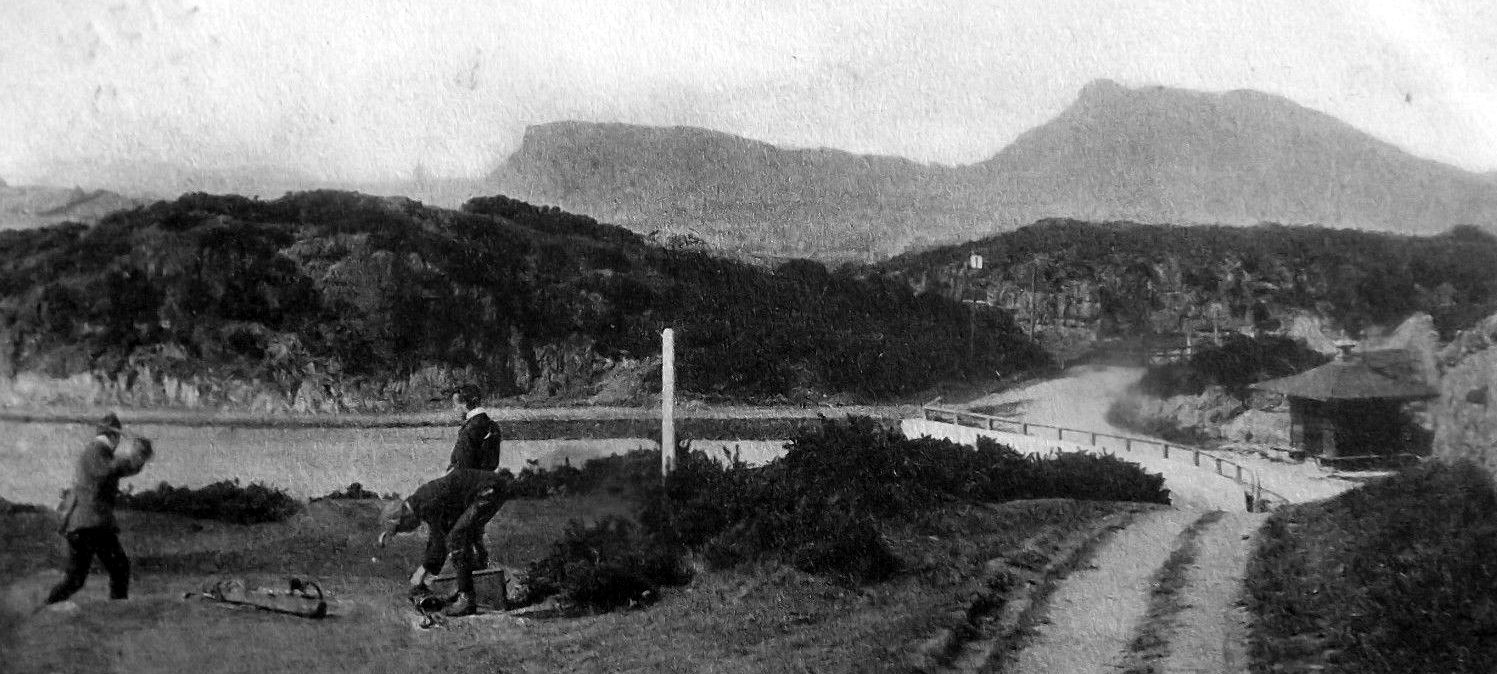 Tour Scotland: Old Photographs Golfers Braid Hills Golf Course ...