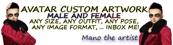 Mano, The Artist - [IMVU]: My Imvu Ads / Portifolio Samples
