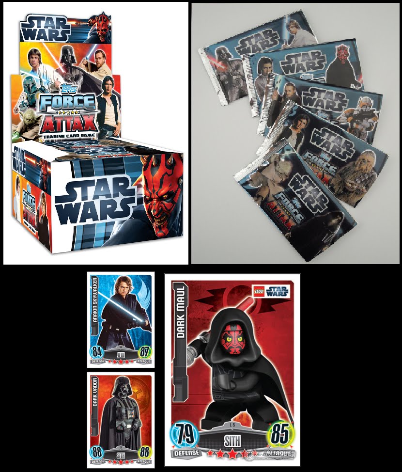 SWCP, Star Wars Clube Portugal: Trading Cards:Force Attax Star Wars Saga