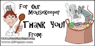 Picturing Disney: Mousekeeping & Tip Envelopes