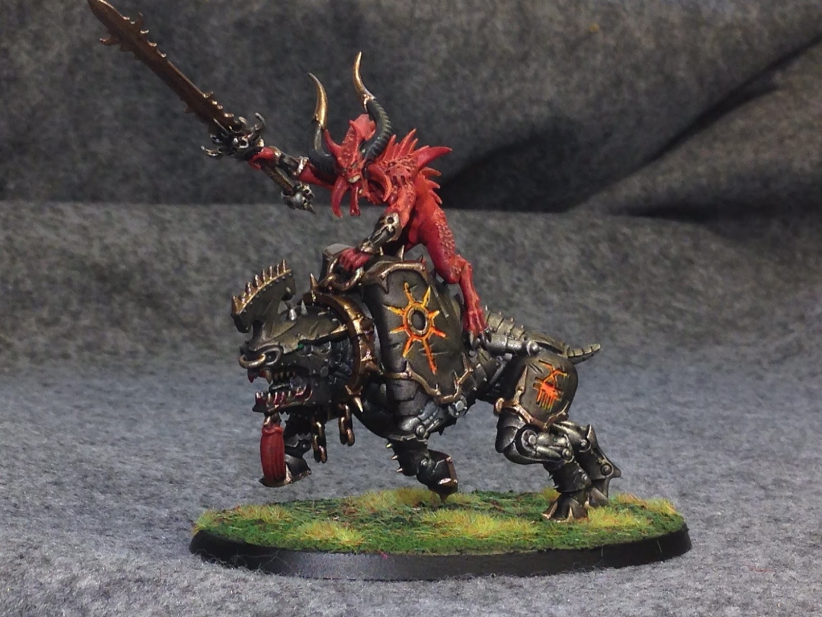 What's On Your Table: Khorne Daemon test models - Faeit 212