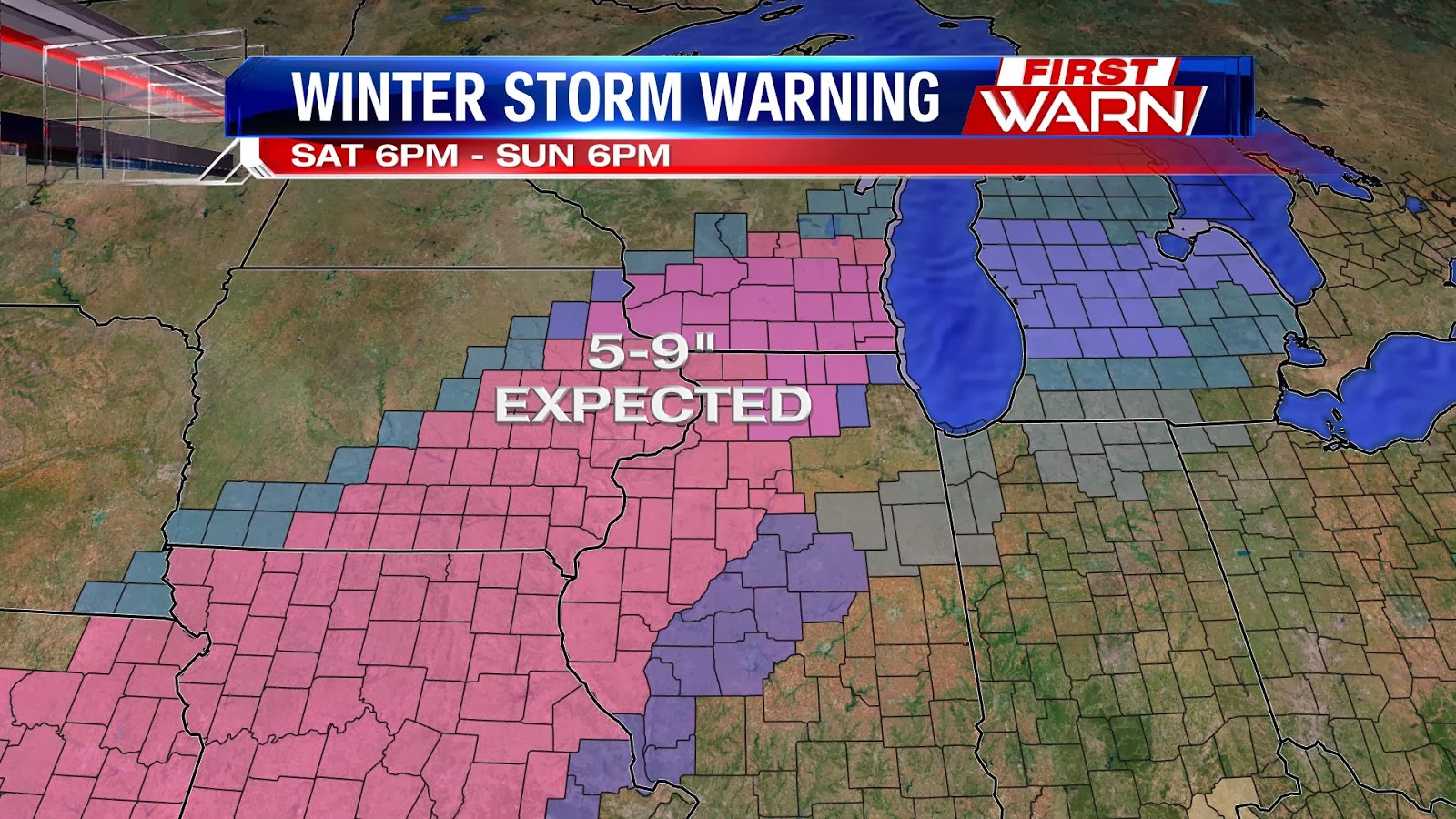 First Warn Weather Team: Winter Storm Coming This Weekend