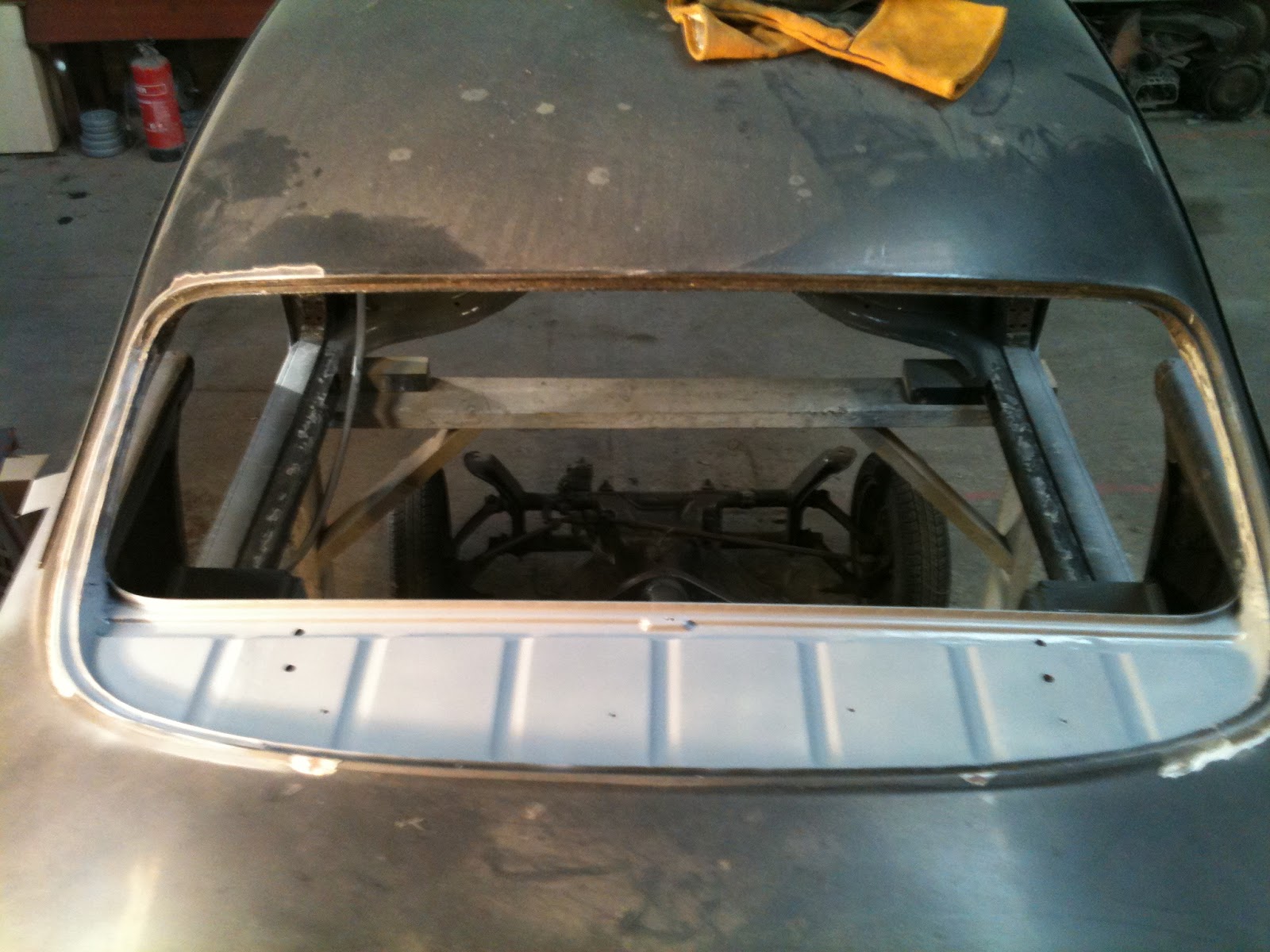 Jimbob's VW Restorations: Parcel Shelf Repair