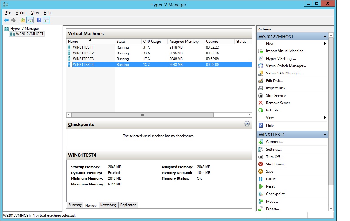 Understanding Guest Machine CPU Priority Scheduling options under Hyper-V