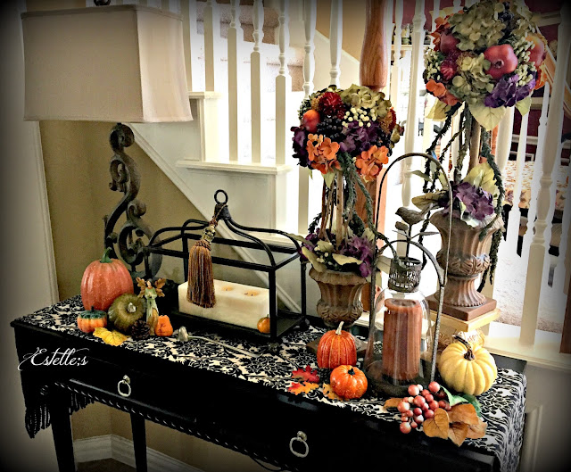 Estelle's: THE AUTUMN ENTRY TABLE