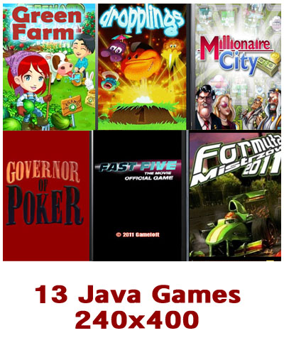 My Wave 525: 13 Java Games for Samsung Wave 525