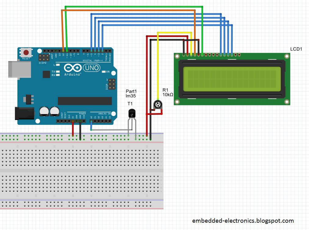 Embedded Electronics Temperature Monitoring Using Arduino Uno