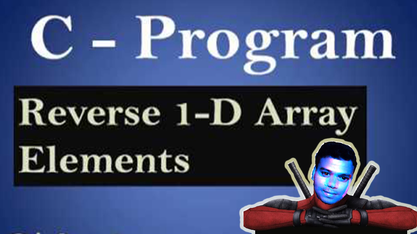 Copy Of Array Elements In Reverse Order In C Programming copy-of-array-elements-in-reverse-order-in-c-programming
