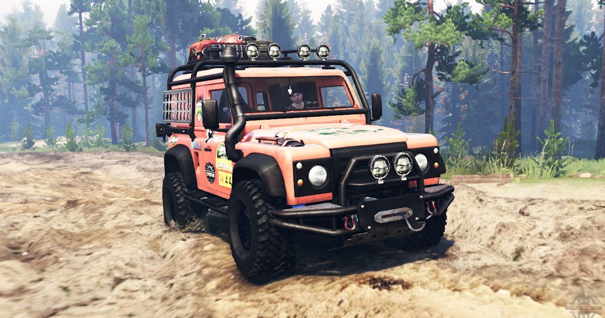 Mod Land Rover Defender 90 - Spintires 03.03.16 - ARKHAM VLOG | ETS2 ...