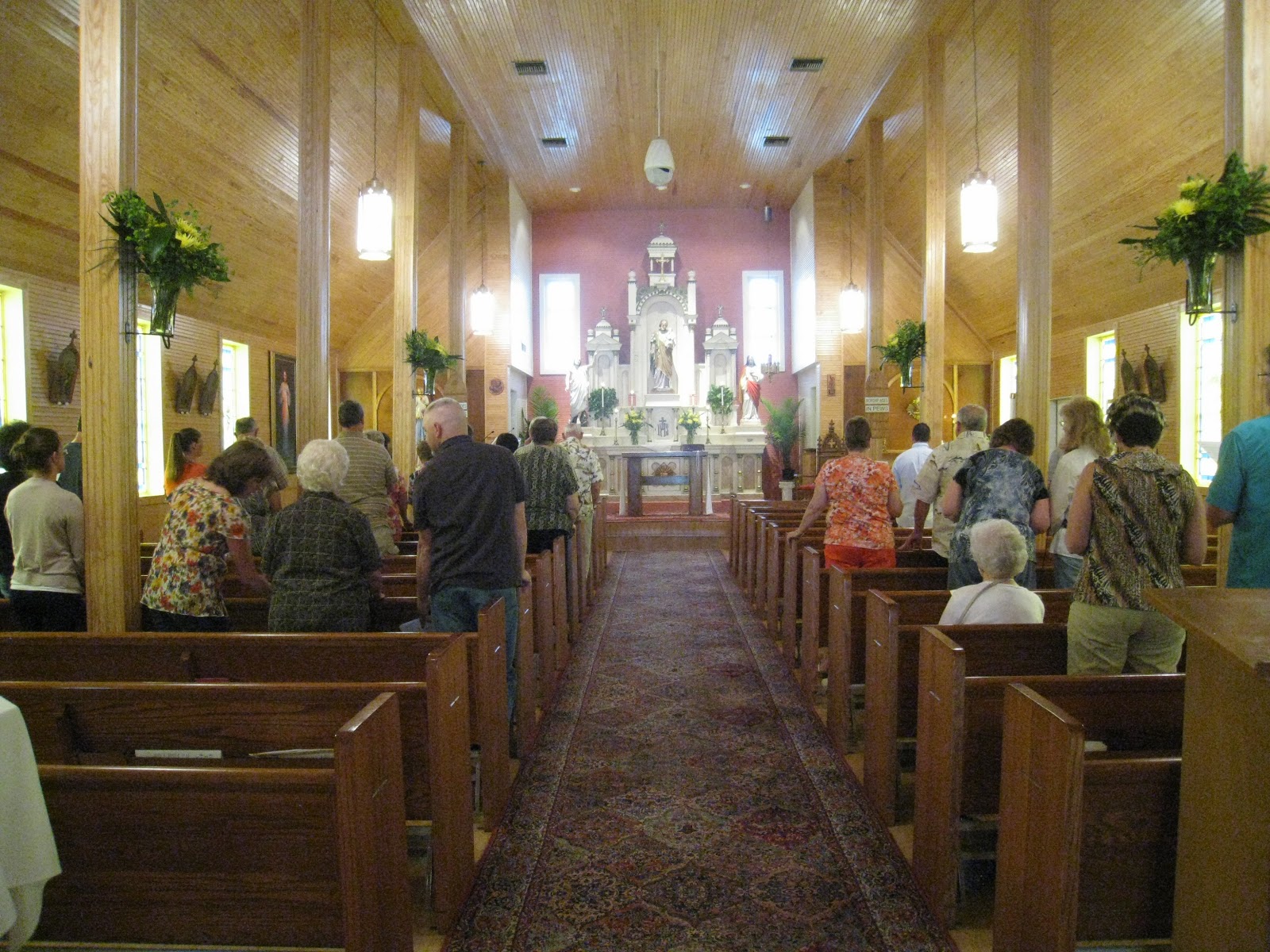 The Fried Chicken Blog: Stoneham, Texas - St. Joseph's Church Community BBQ