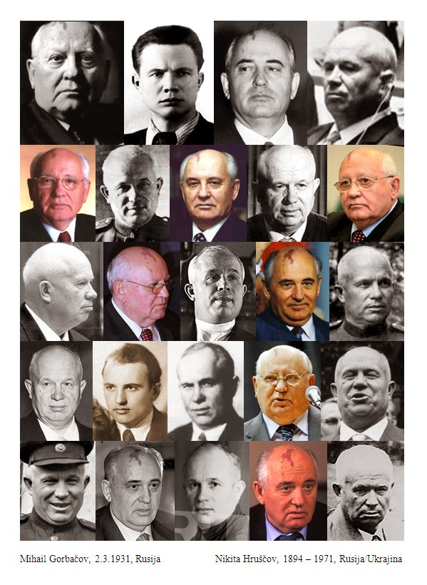 Najdeno pod dvignjenimi kamni: Mihail Gorbačov - Nikita Hruščov ...